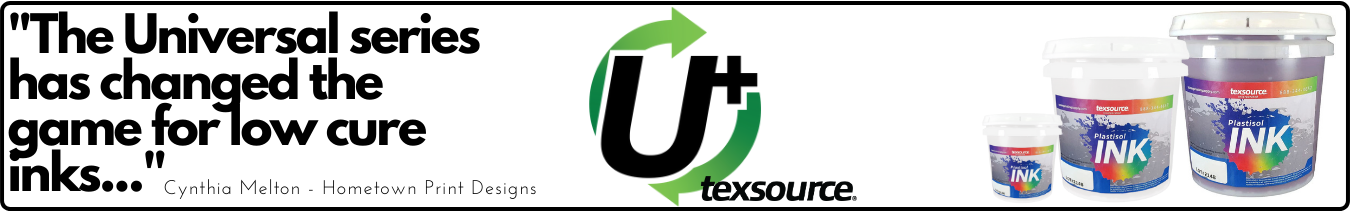Texsource Universal Series Inks | Screen Printing Inks | Texsource ...