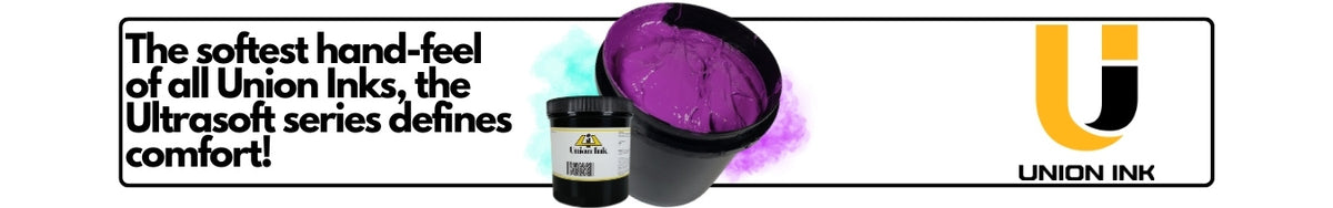Union Ultrasoft Series Inks | Screen Printing Inks | Texsource ...