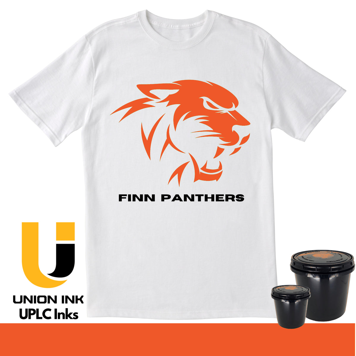 Union UPLC Low Cure Ink - LB Orange | Screen Printing Ink — Texsource ...