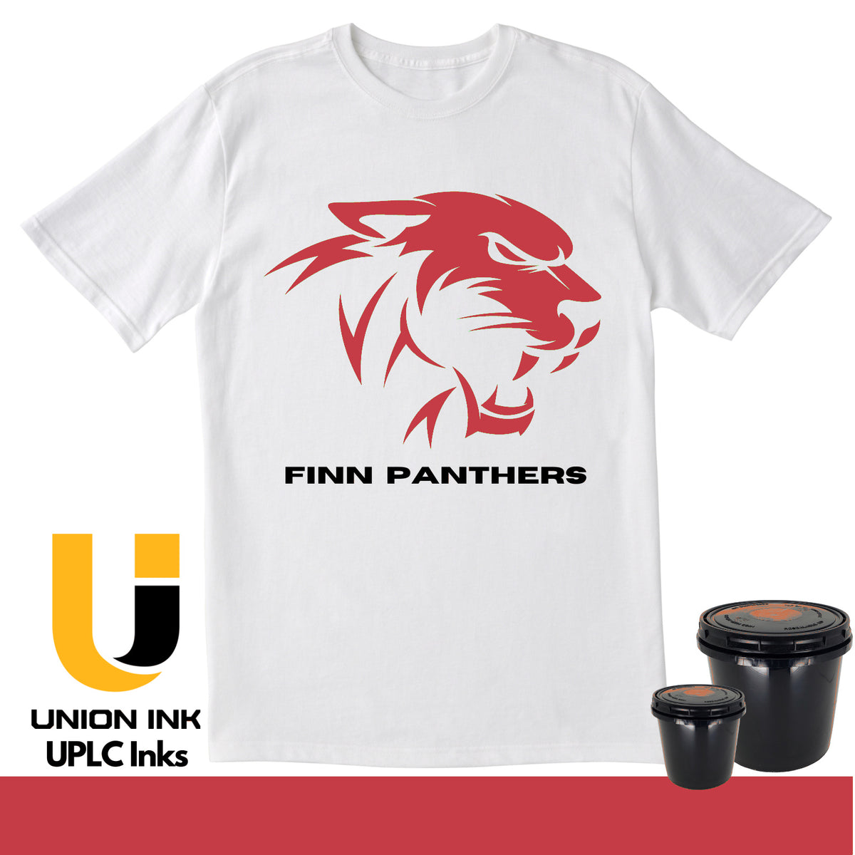 Union UPLC Low Cure Ink - LB Red | Screen Printing Ink — Texsource ...