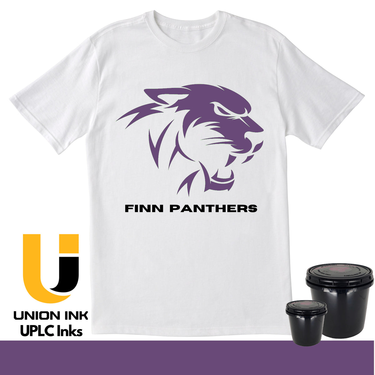 Union UPLC Low Cure Ink - LB Purple | Screen Printing Ink — Texsource ...