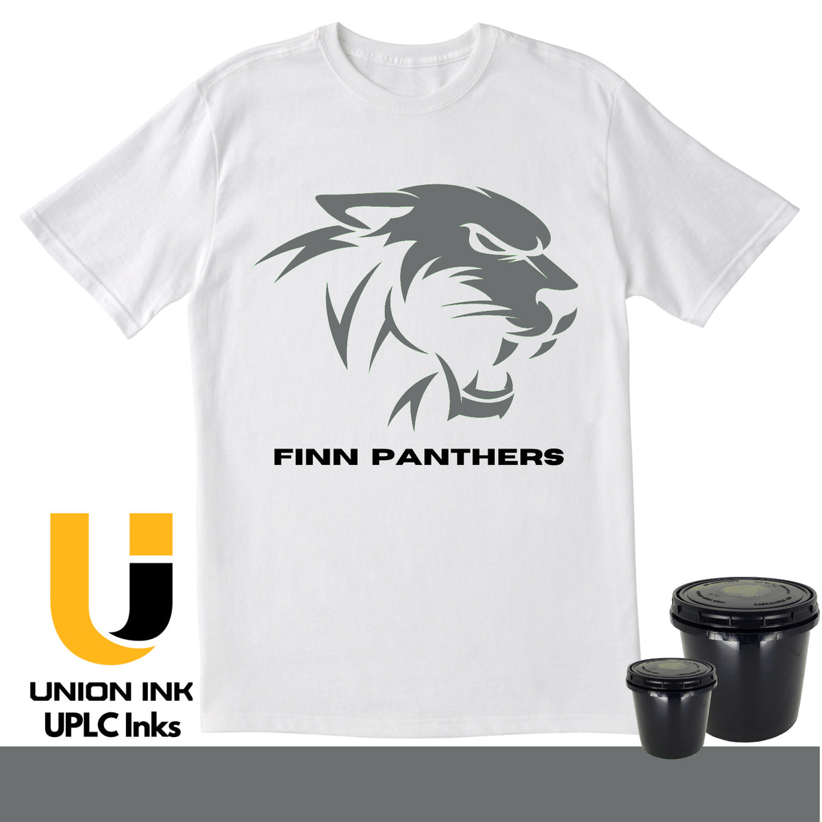 Union UPLC Low Cure Ink - Barrier Gray — Texsource Screen Printing Supply