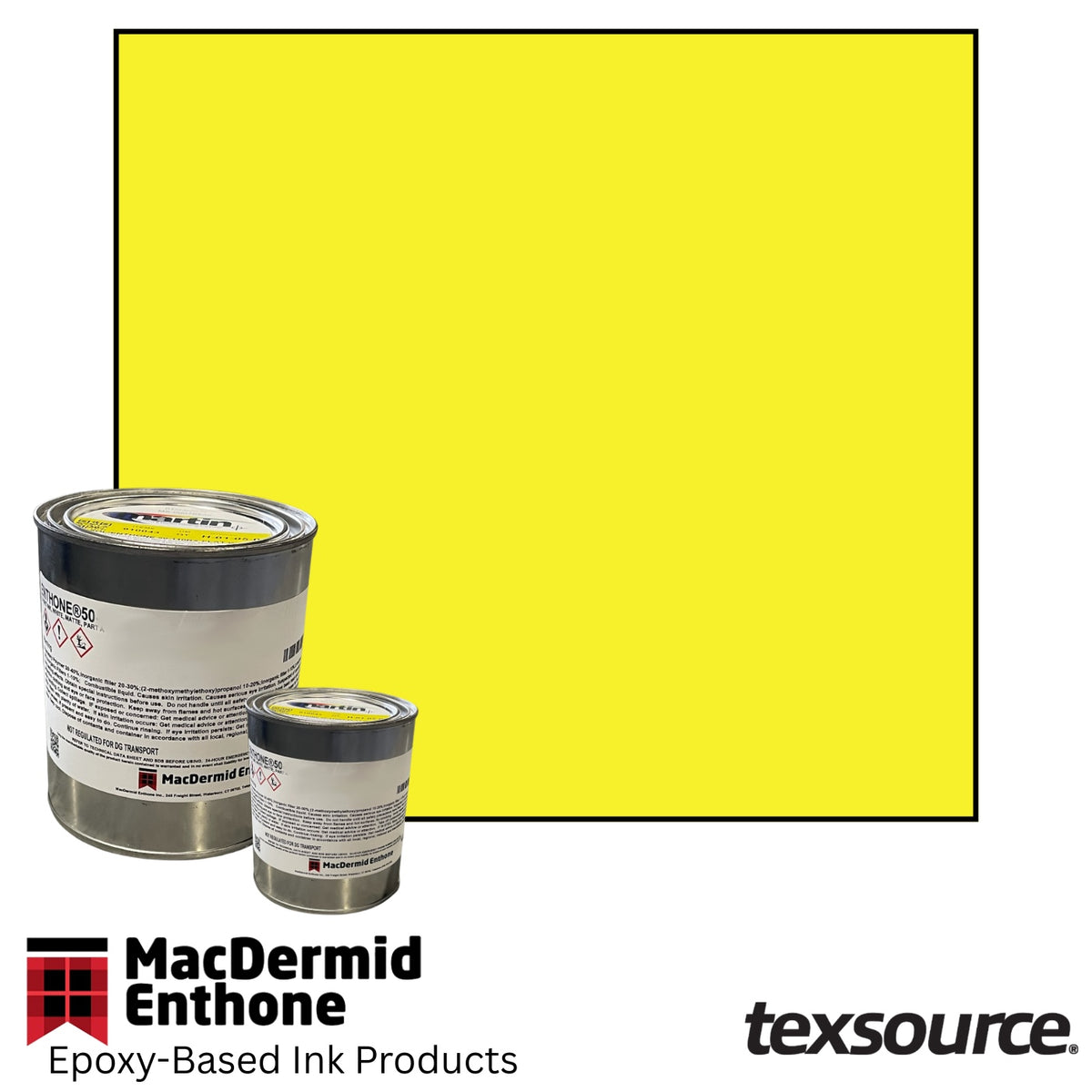 MacDermid Epoxy-Based Ink - Enthone 50-201AR Lemon Yellow | Texsource ...