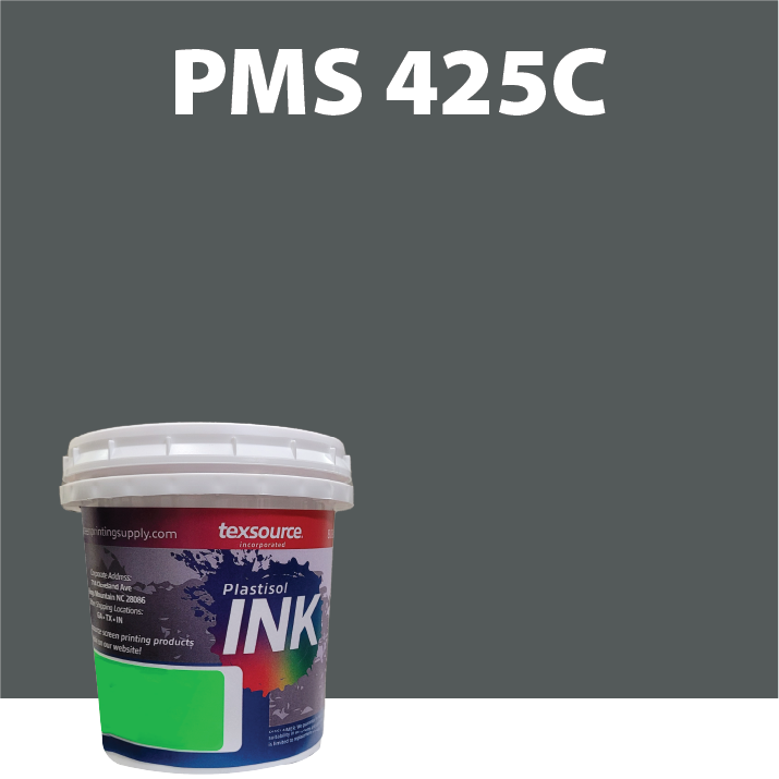 Clearance Ink - PMS 425C-Pint — Texsource Screen Printing Supply