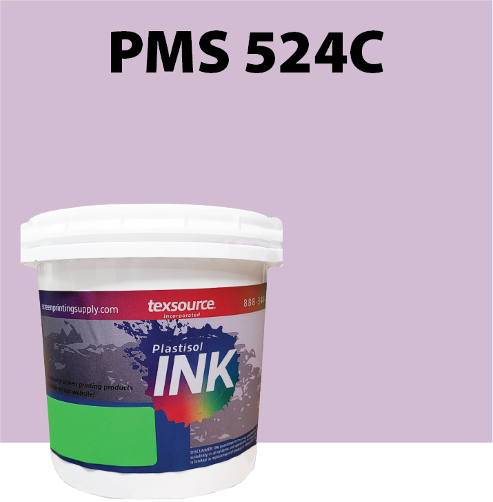 Clearance Ink - PMS 524C-Quart — Texsource Screen Printing Supply