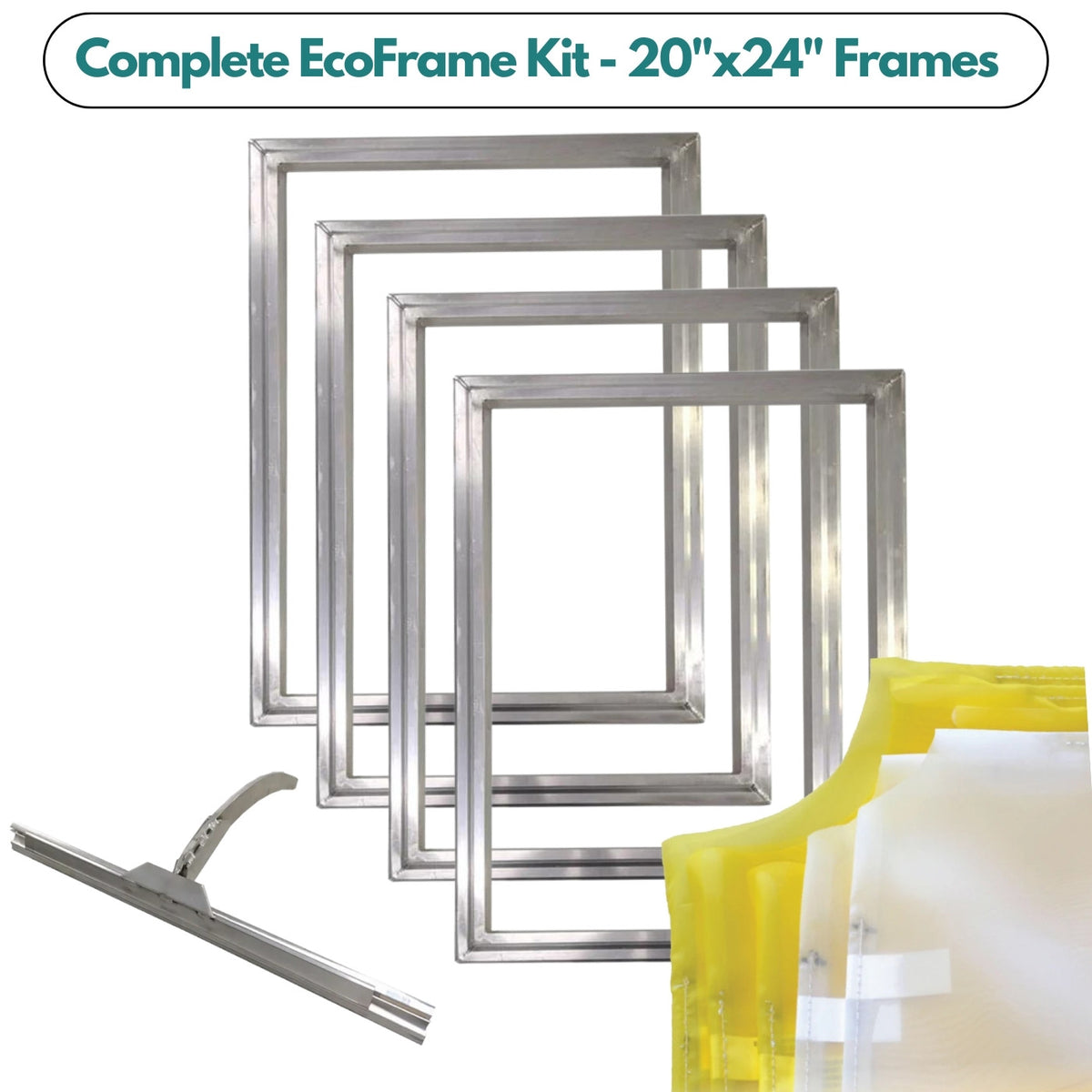 Eco Frame Kit - Frames, Screens, and Tool - 20" x 24" Frames ...