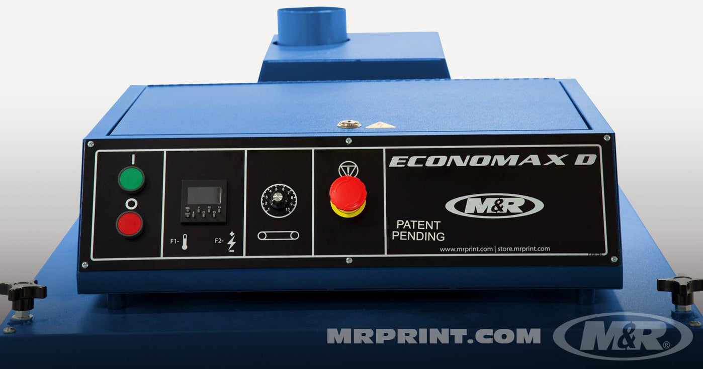 M&R Economax D Conveyor Dryer 24" W | Screen Printing Dryers ...