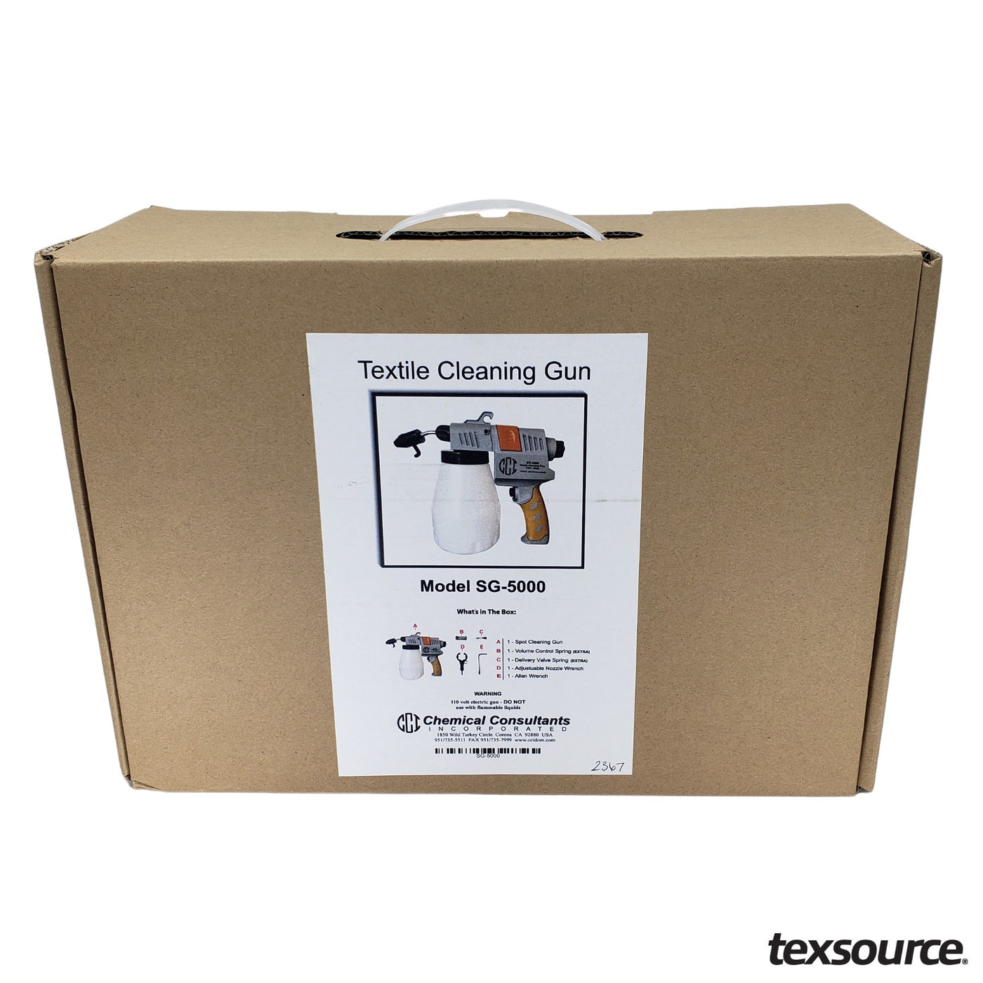 CCI SG-5000 Spot Cleaning Gun | Screen Printing Equipment and Supplies ...