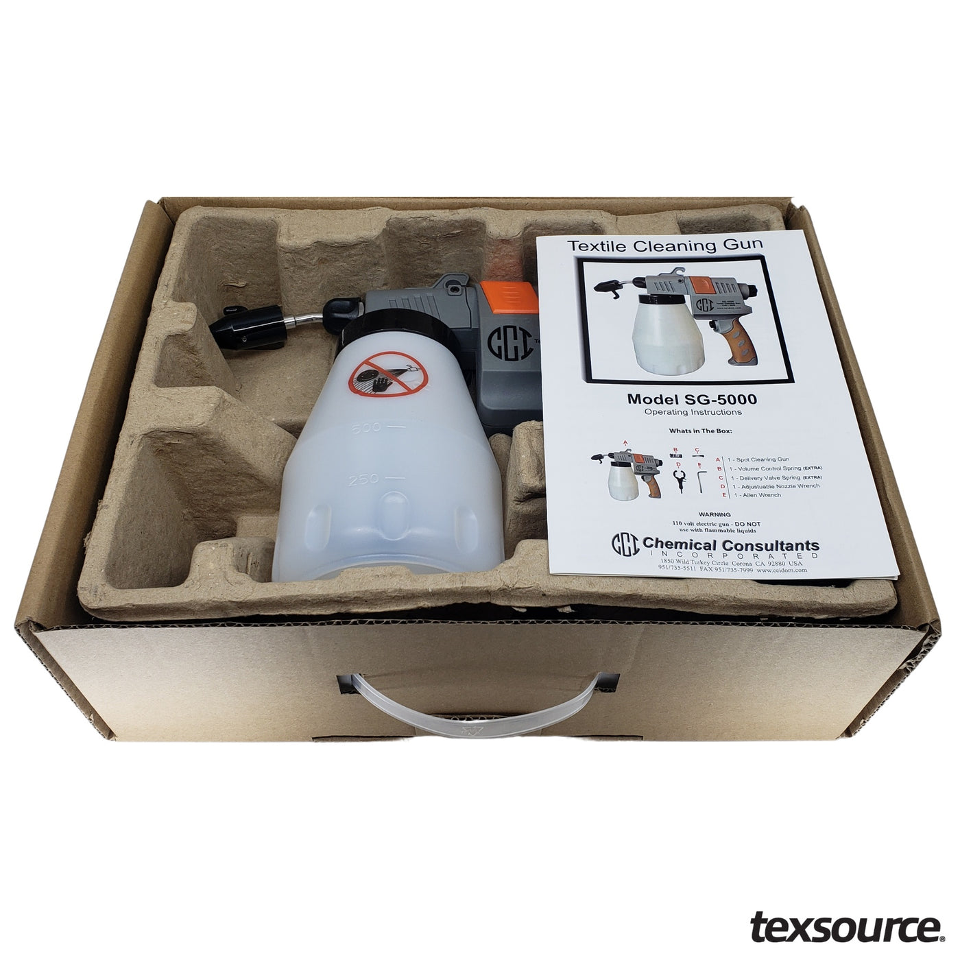 CCI SG-5000 Spot Cleaning Gun | Screen Printing Equipment and Supplies ...