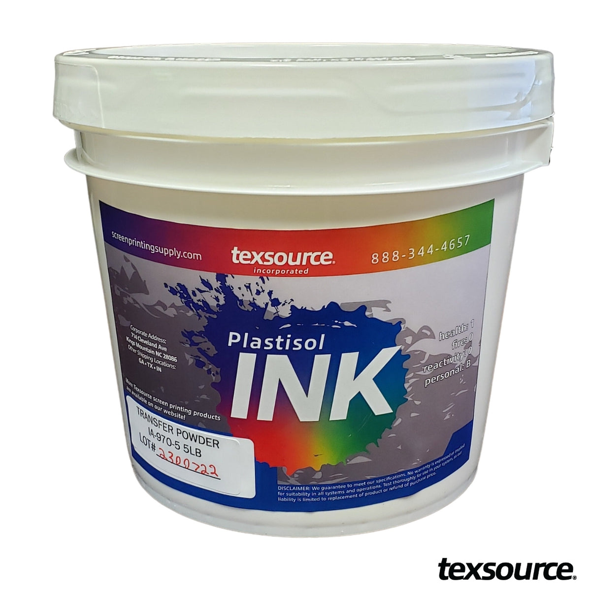 Texsource Heat Transfer Powder for Plastisol Transfers — Texsource ...