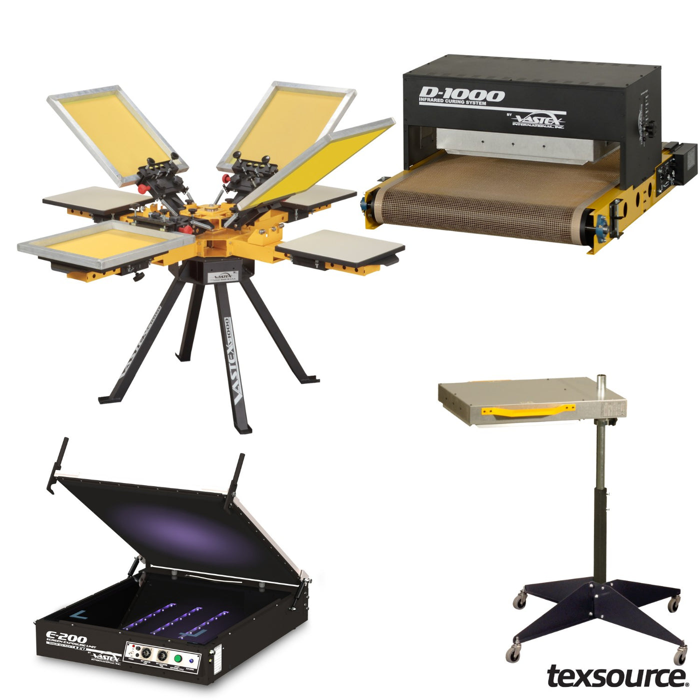 Vastex Pro Entry Screen Printing Shop 1 — Texsource Screen Printing Supply