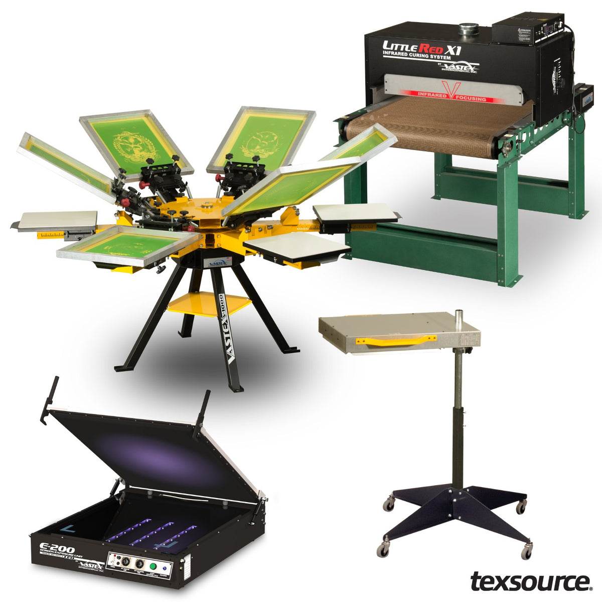 Vastex Pro Entry Screen Printing Shop 2 — Texsource Screen Printing Supply