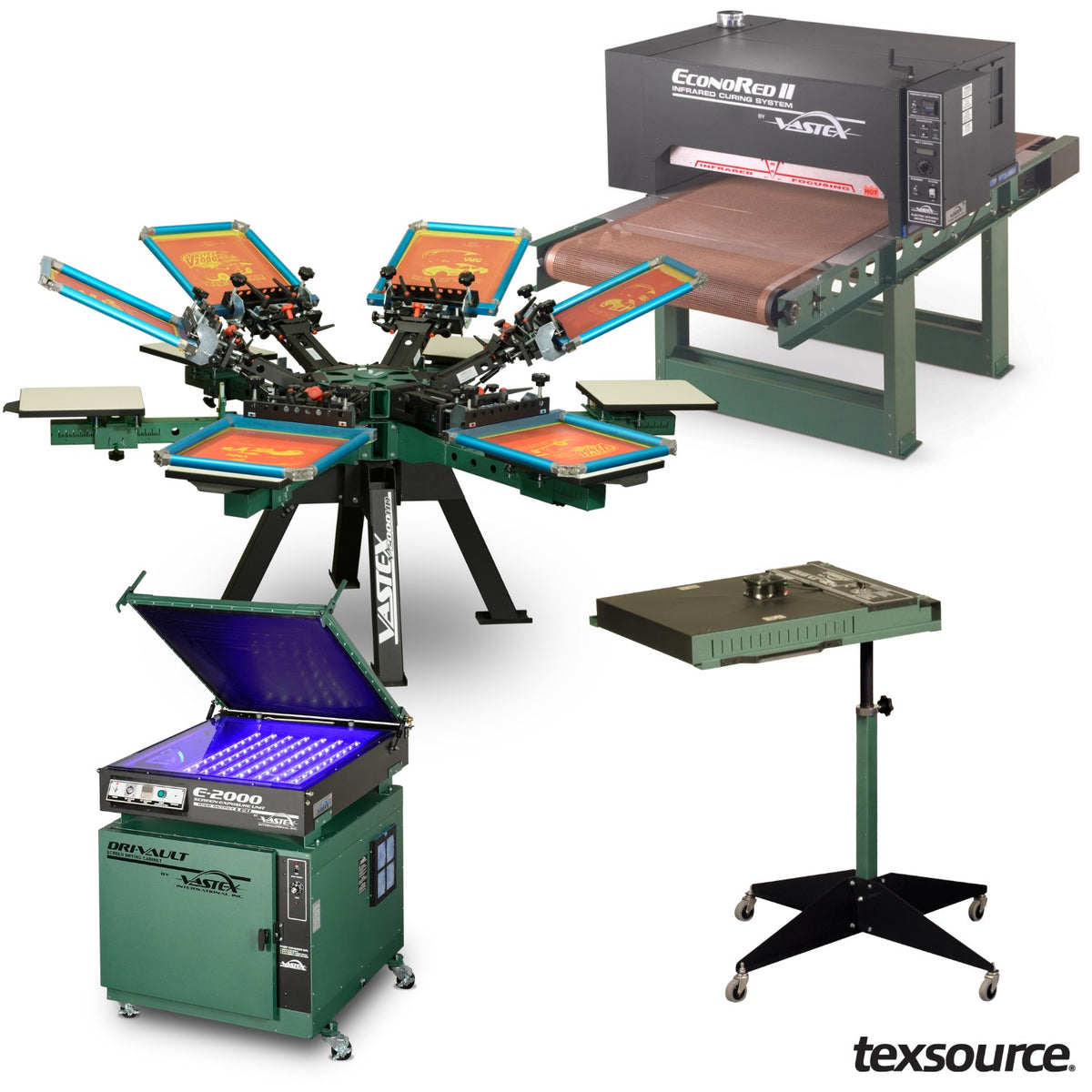 Vastex Premium Screen Printing Shop 2 — Texsource Screen Printing Supply