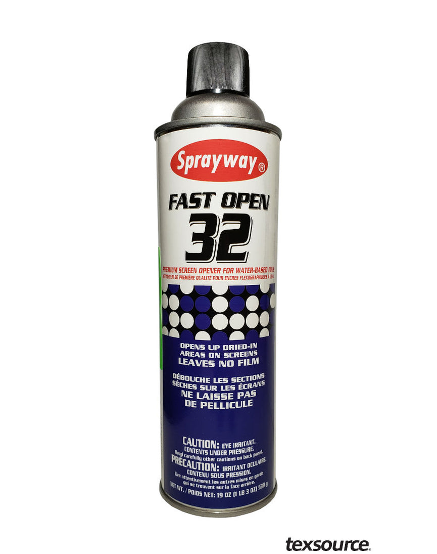 Screen Opener Sprays for Screen Printing | Texsource — Texsource Screen ...