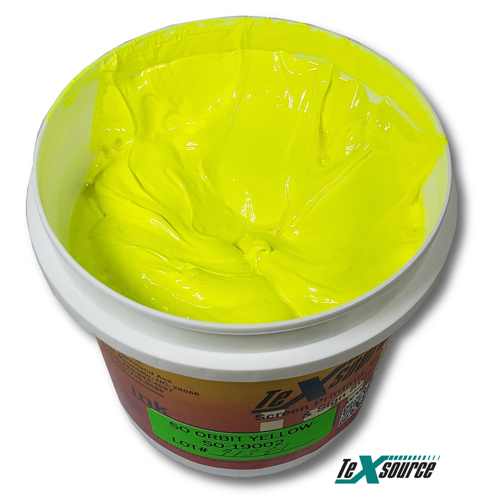 Texsource SO 19002 Orbit Yellow | Screen Printing Ink — Texsource ...