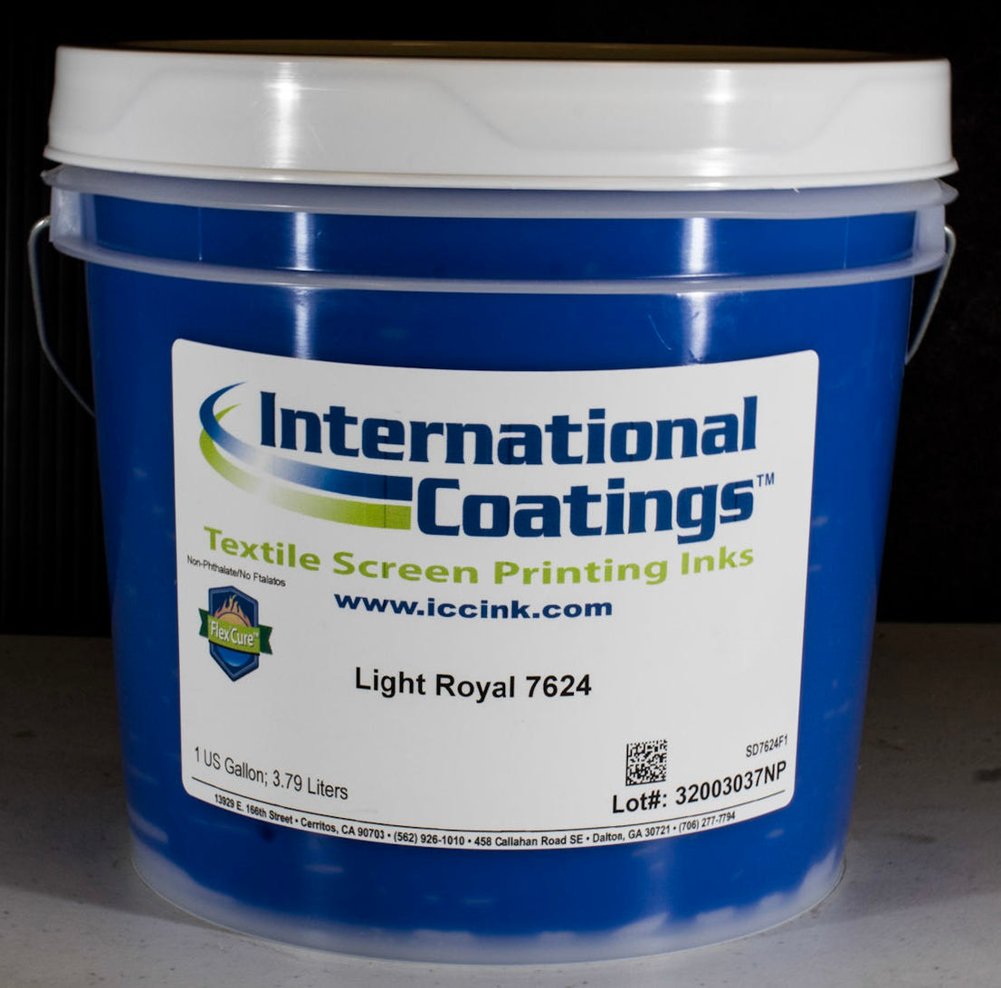 IC 7624 Ink - Light Royal | Screen Printing Ink | Texsource — Texsource ...