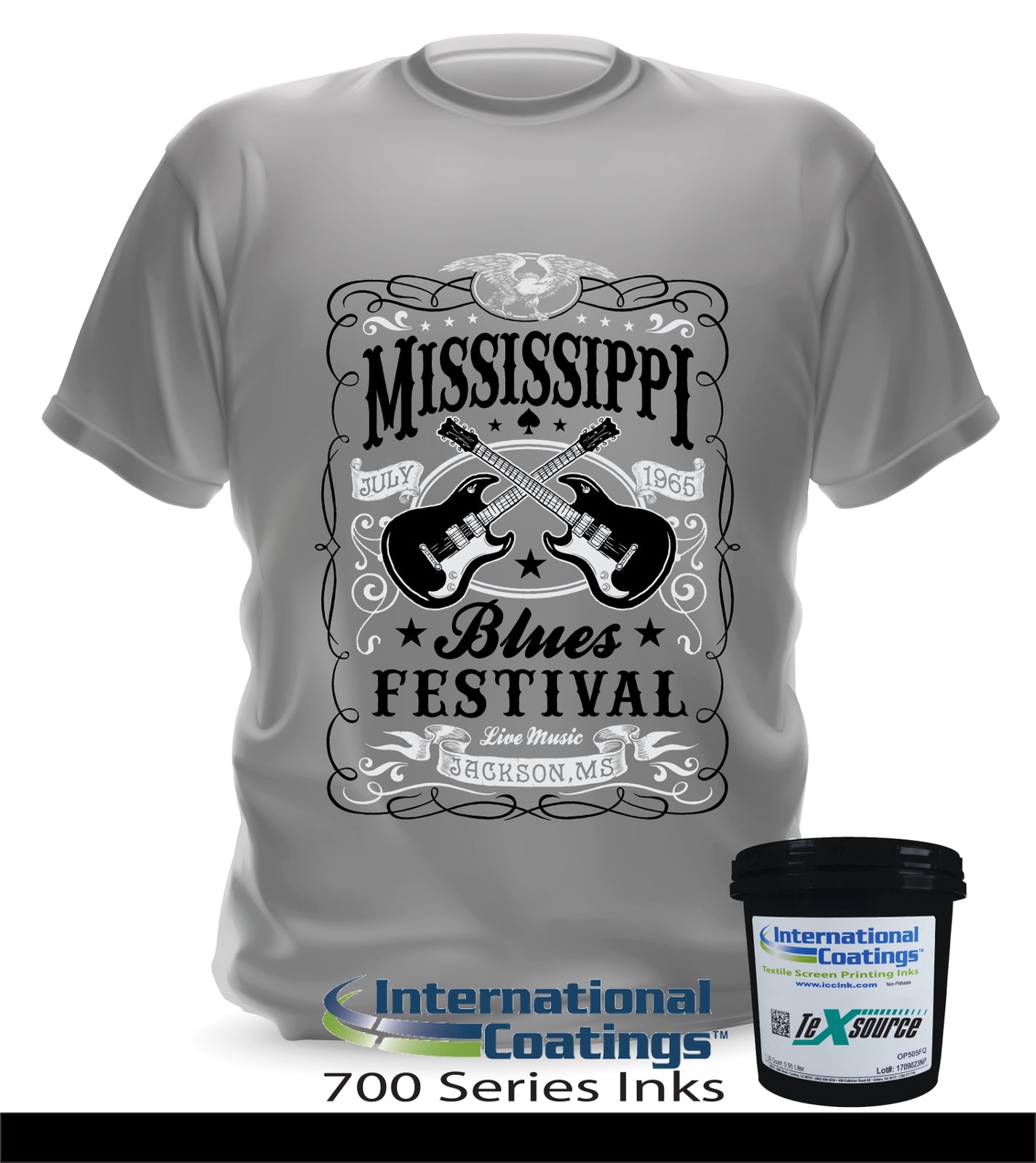 Black Screen Printing Inks | Texsource — Texsource Screen Printing Supply