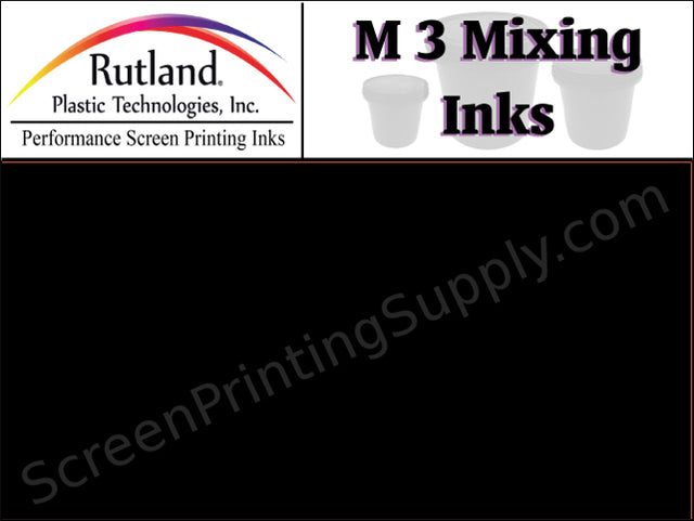 Rutland M3 Mixing Inks | Screen Printing Inks | Texsource — Texsource ...