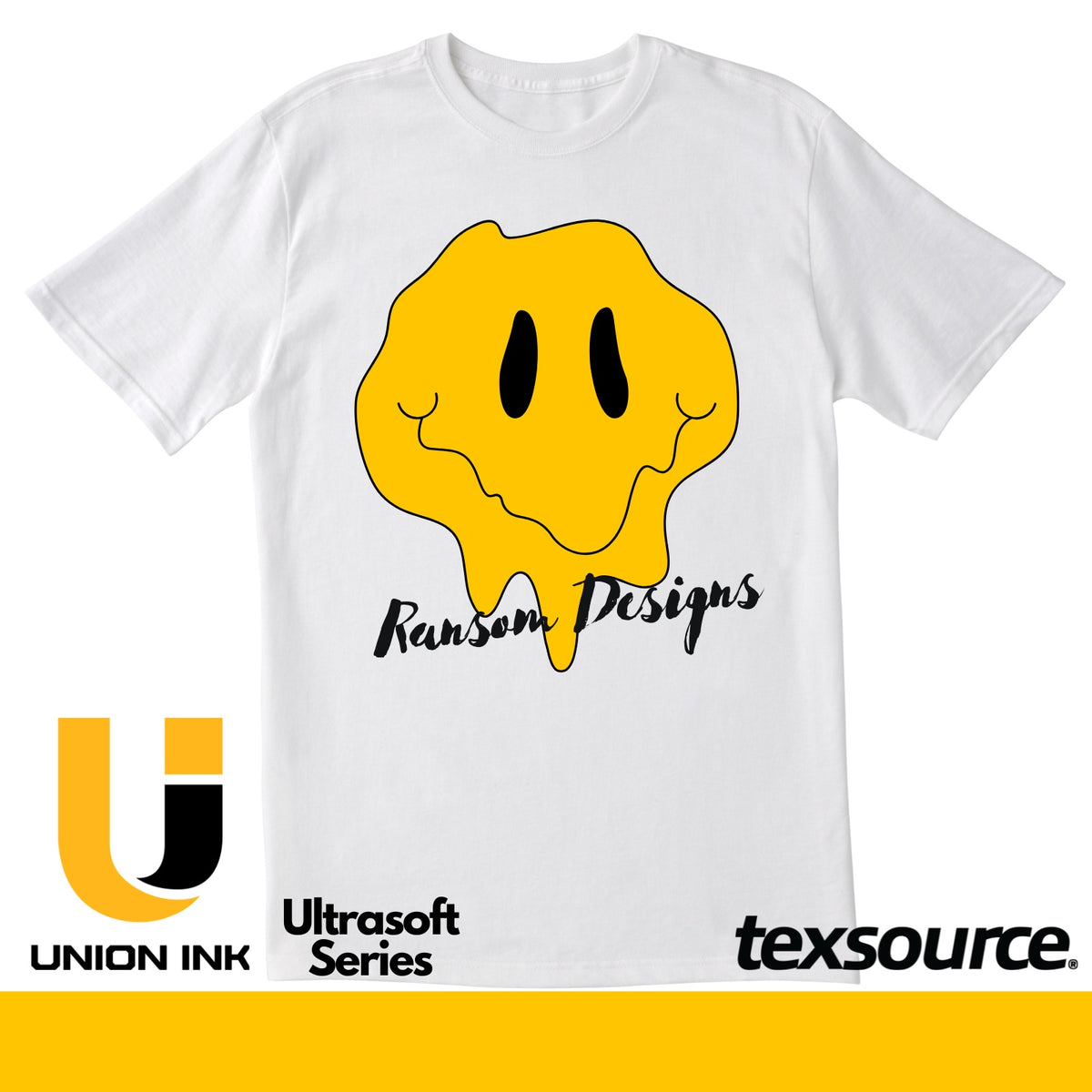 Union Ultrasoft Ink - Chrome Yellow | Screen Printing Ink | Texsource ...