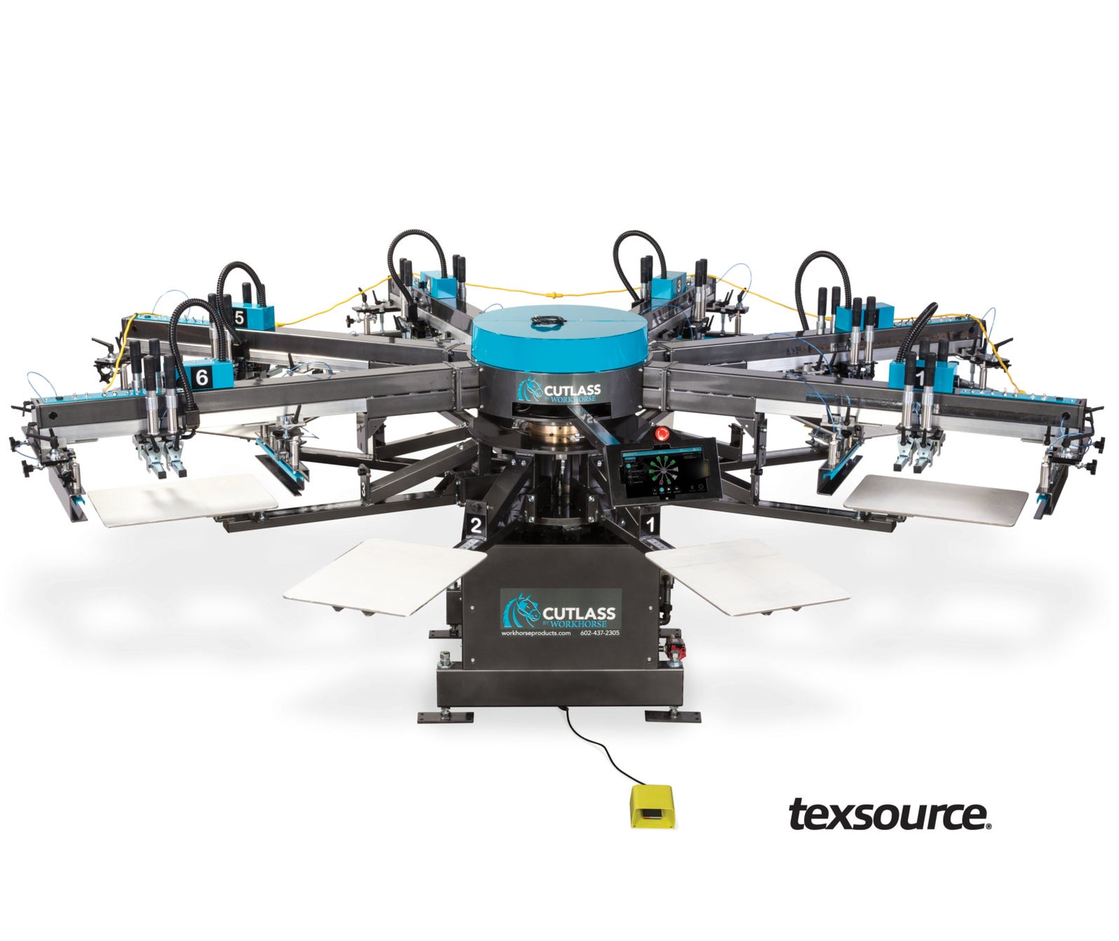 Automatic Screen Printing Presses | Screen Printing Press | Texsource ...