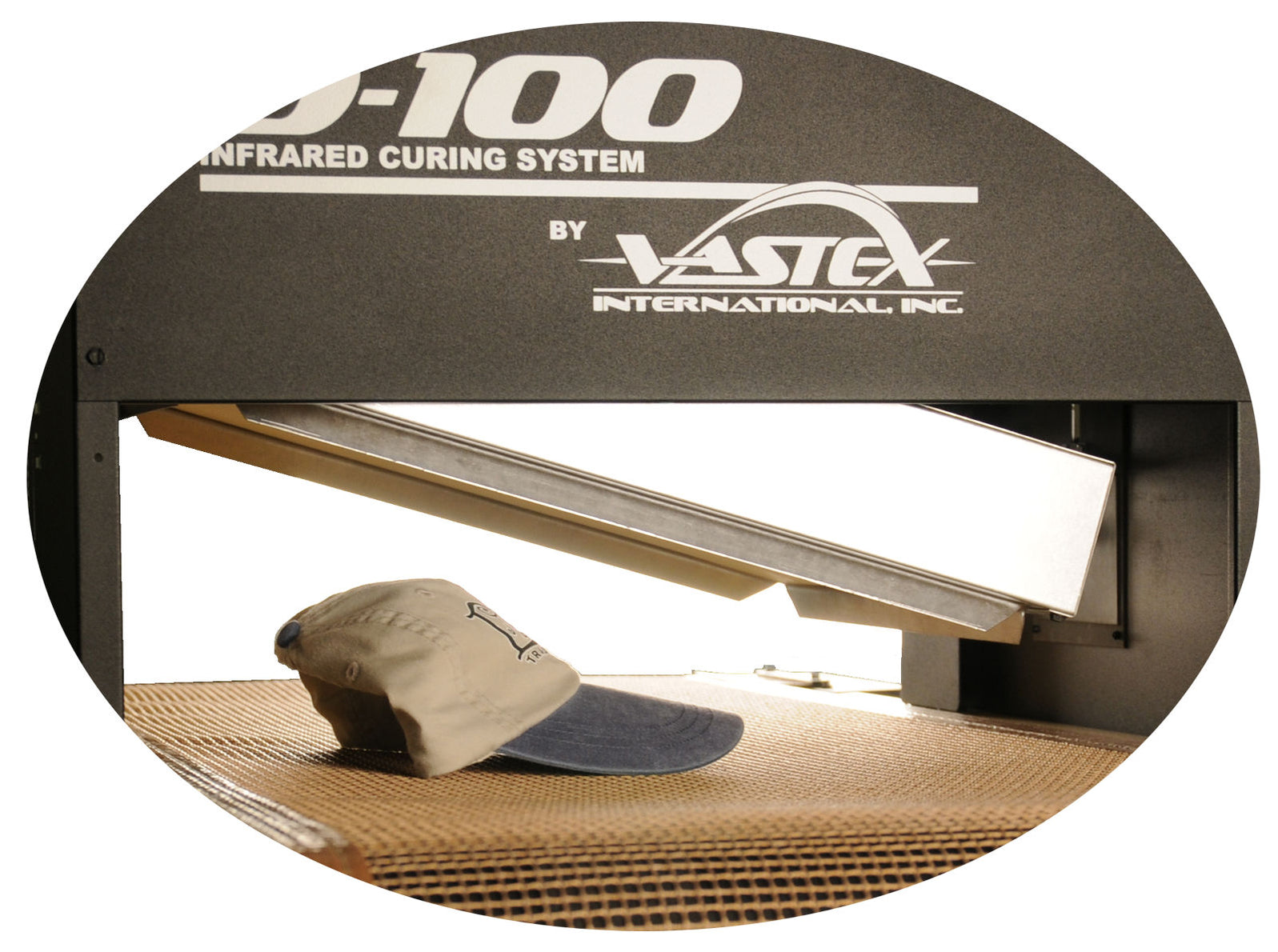 Vastex D-100 Conveyor Dryer - 1,625w, 18" — Texsource Screen Printing Supply