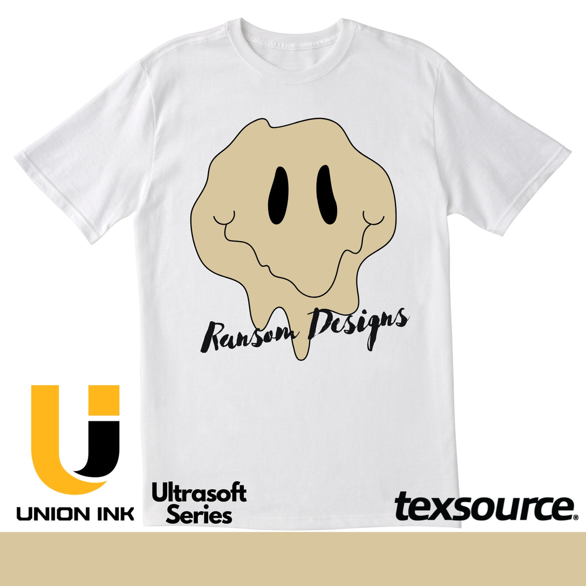 Union Ultrasoft Ink - Khaki | Screen Printing Ink | Texsource ...