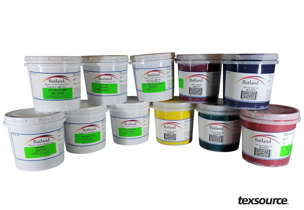 Rutland M3 Mixing Inks | Screen Printing Inks | Texsource — Texsource ...