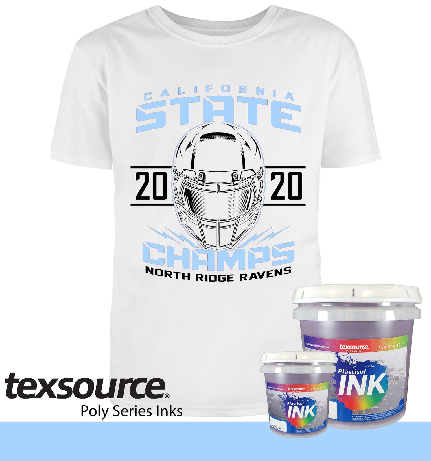 Texsource Polyester Inks for Screen Printing | Screen Printing Ink ...