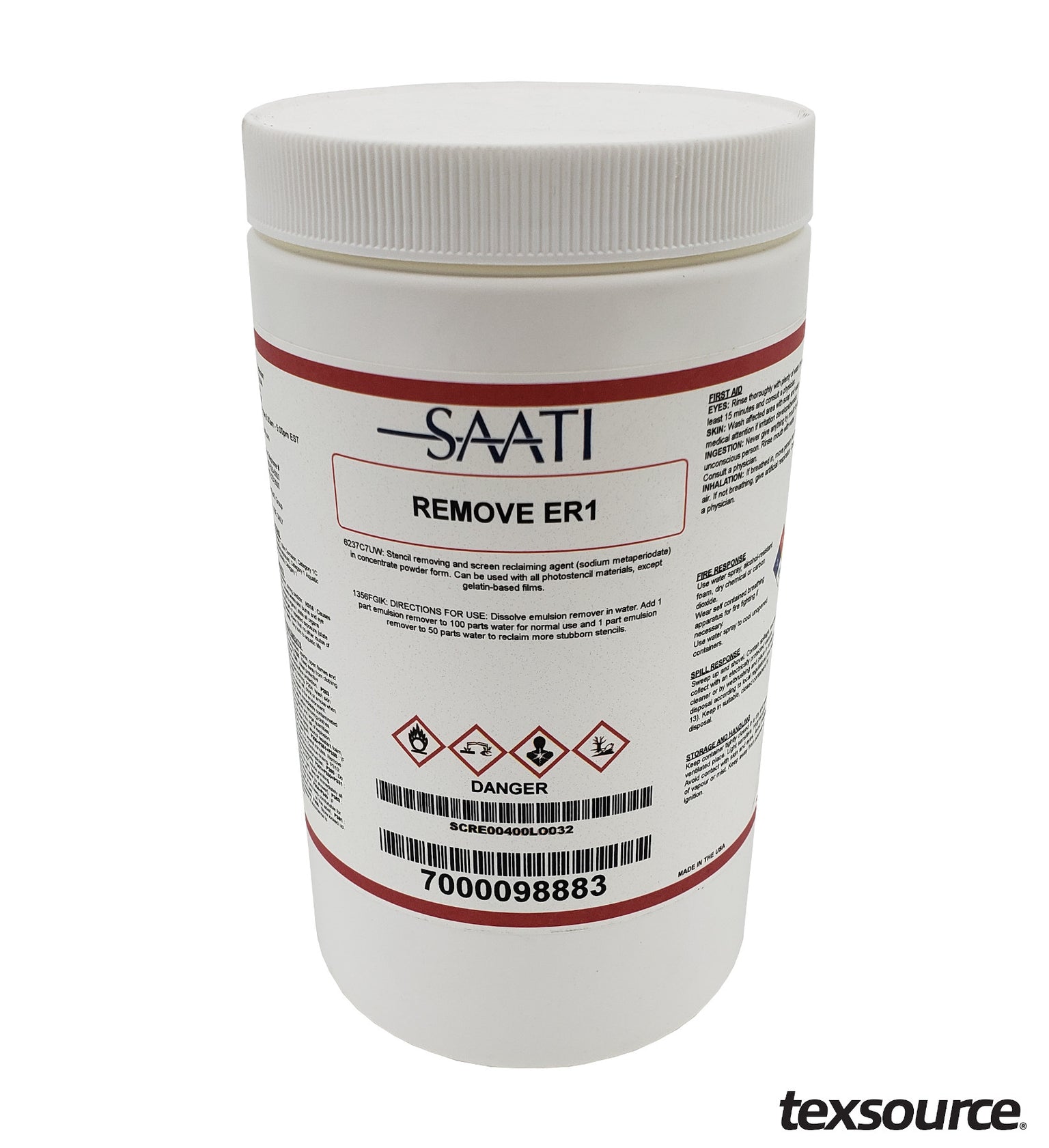 Emulsion Removers for Screen Printing | Texsource — Texsource Screen ...