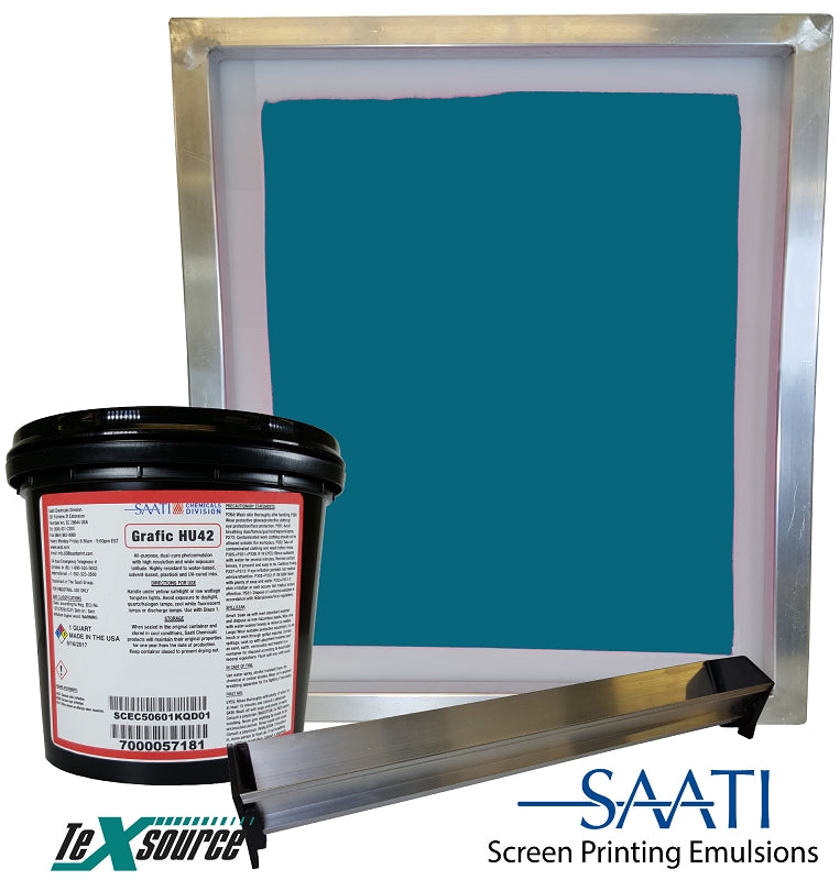Saati Graphic HU42 Dual Cure Emulsion | Texsource — Texsource Screen ...