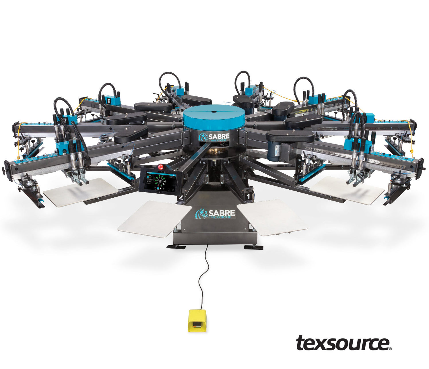 Automatic Screen Printing Presses | Screen Printing Press | Texsource ...