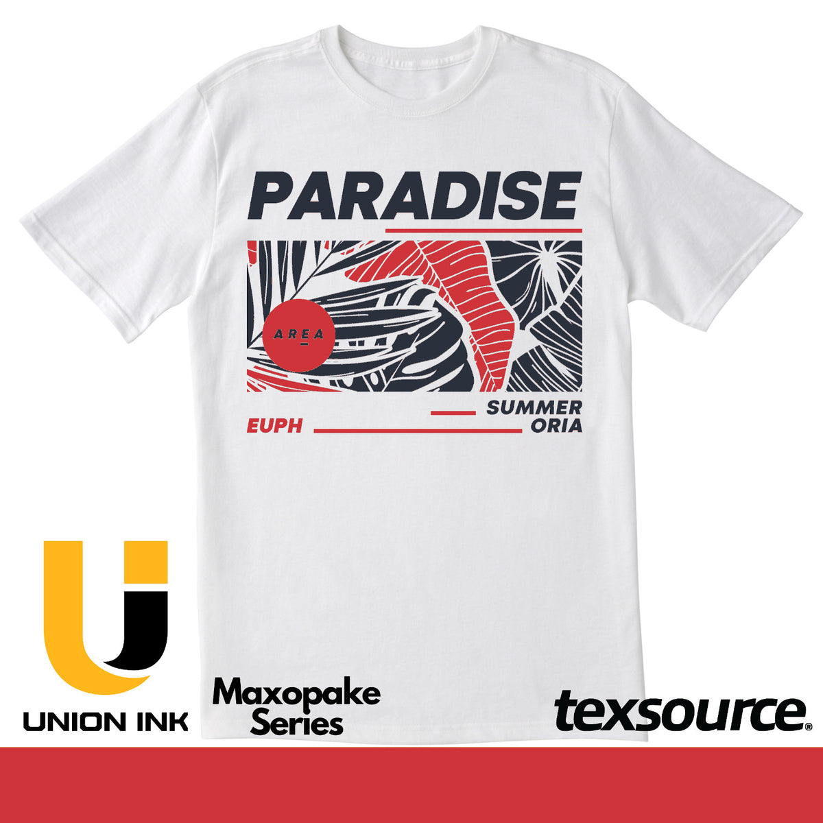 Union Maxopake Ink - Scarlet Red | Screen Printing Ink — Texsource ...