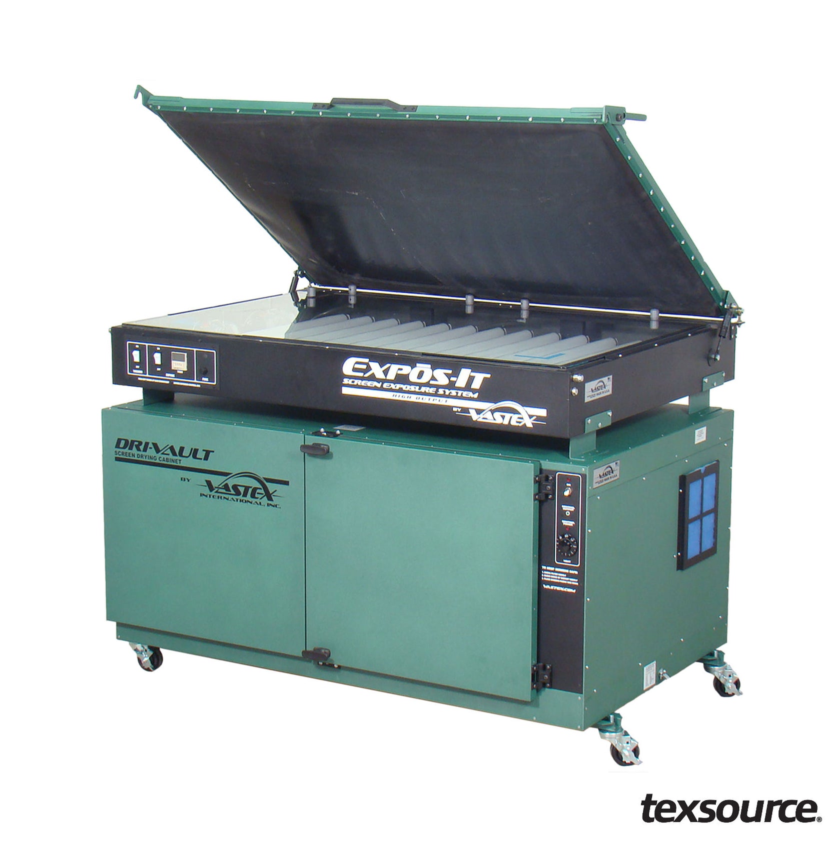 Vastex Dri-Vault Wide 10-20 Screen Drying Cabinet — Texsource Screen Printing Supply
