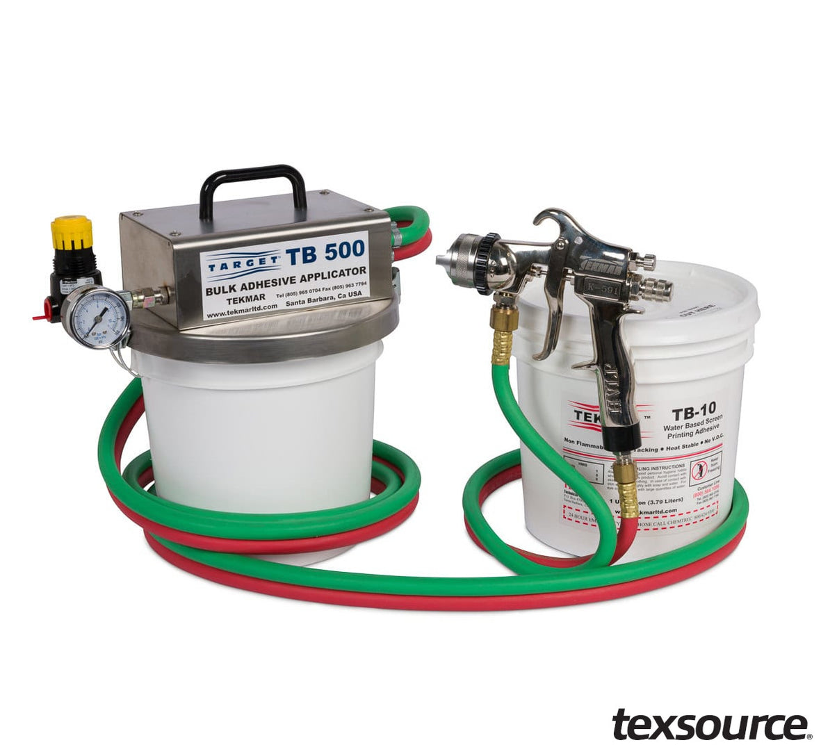 Tekmar TB-500 Water Based Pallet Adhesive Sprayer | Texsource ...