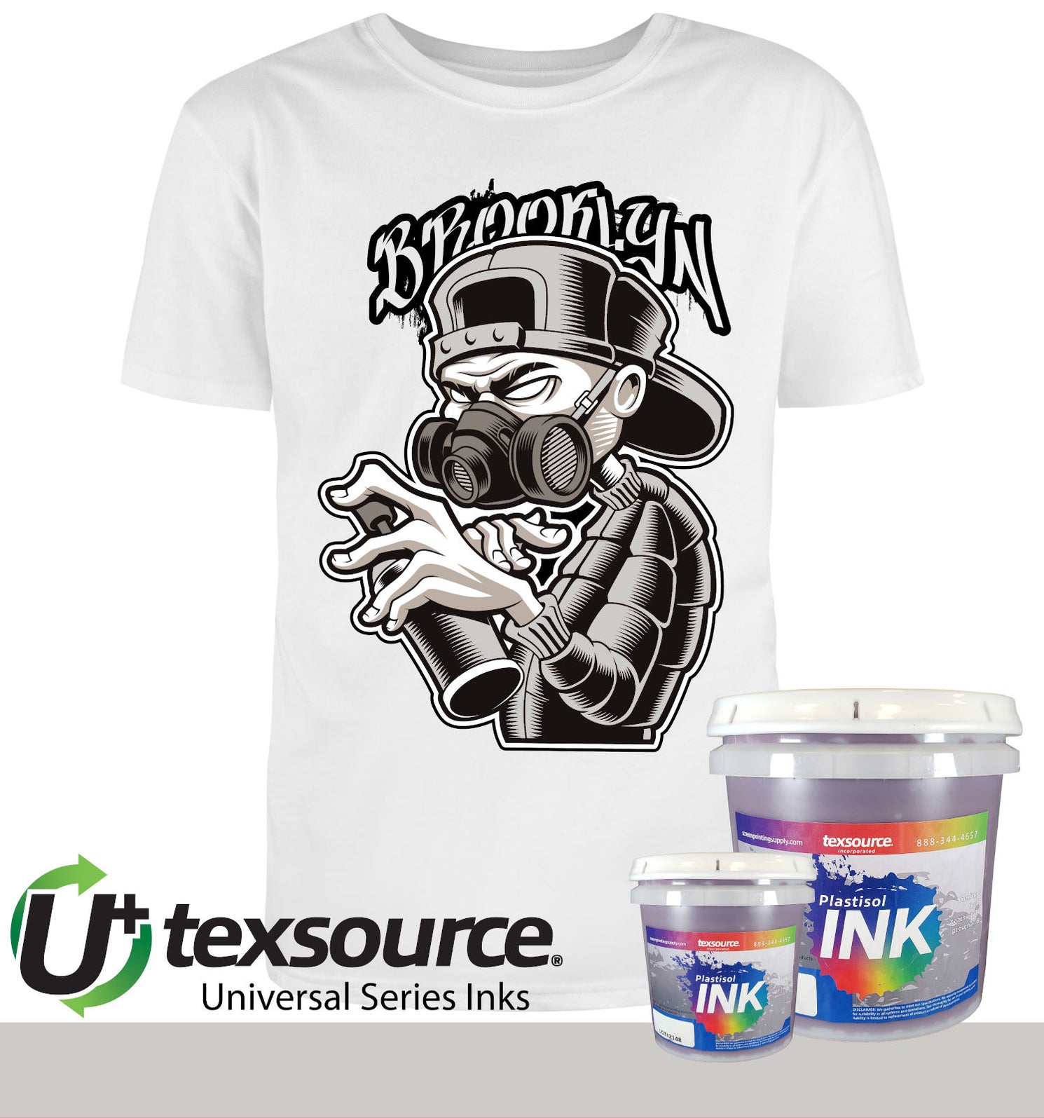 Texsource Universal Series Inks | Screen Printing Inks | Texsource ...